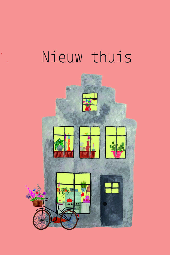 Mini kaartje - Nieuw thuis - Kweeklust webshop